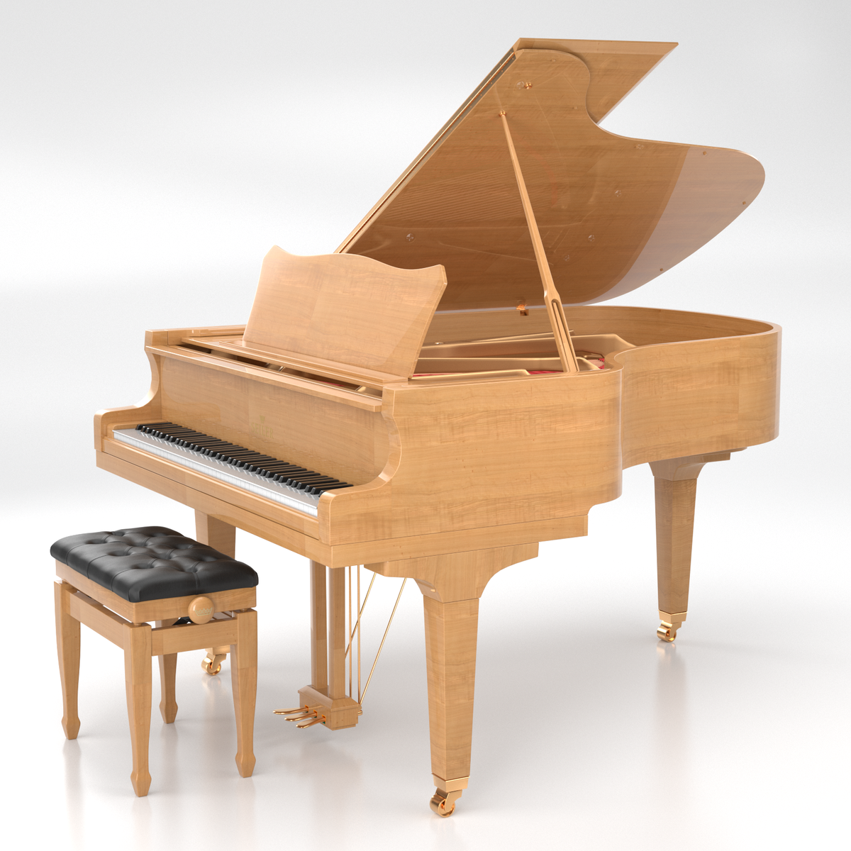 SE-186 LOU – Seiler Piano USA